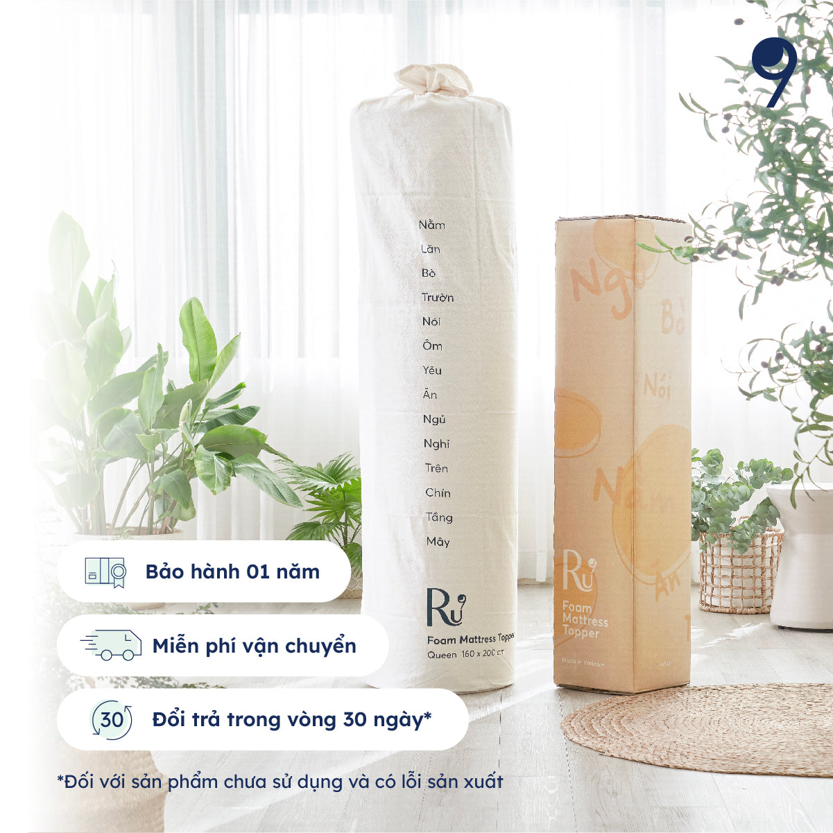 Ru9 - Hệ thống cửa hàng Chăn Ga Gối Đệm (Nệm) chất lượng
